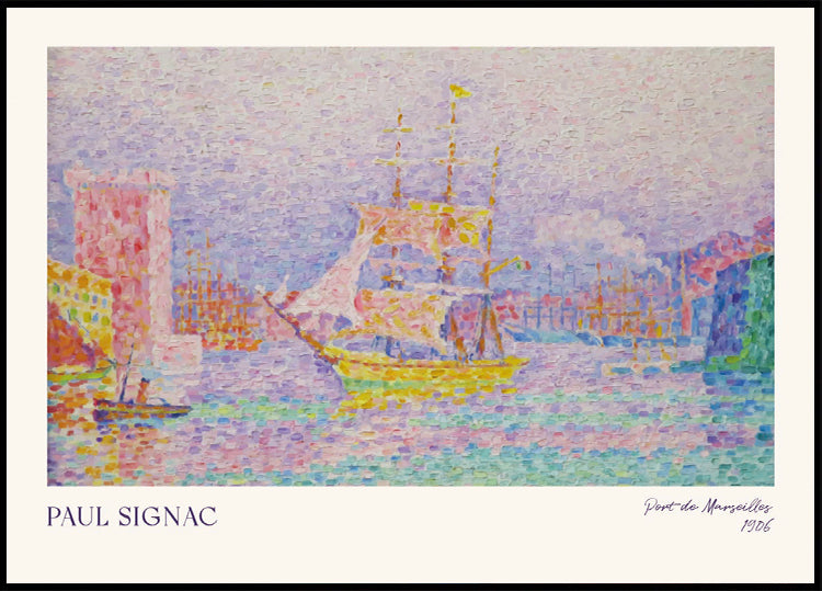 Port De Marseille, Paul Signac Poster | Posterbox